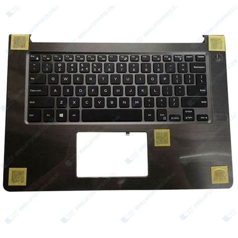Dell Inspiron 13 5370 Replacement Laptop Black Upper Case Palmrest With Us Keyboard 0m07jj 0265g7