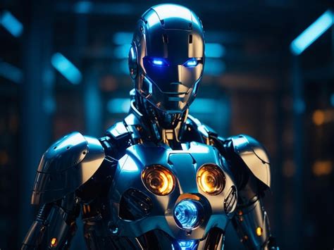 Premium Ai Image Robot Desing