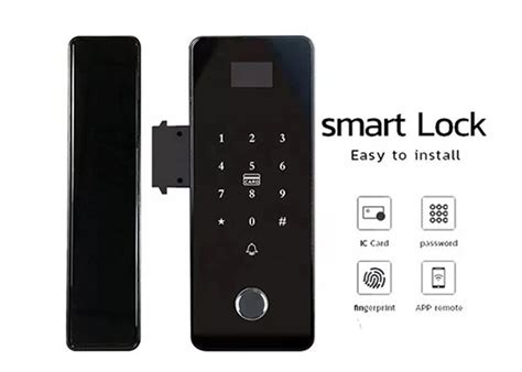 App Controlled Smart Door Lock Mobile App Door Lock Factory Supplier