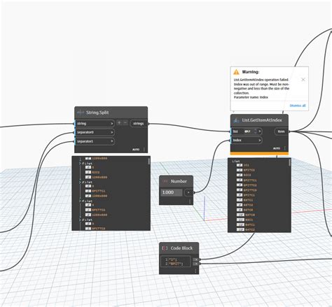 string to elements revit dynamo