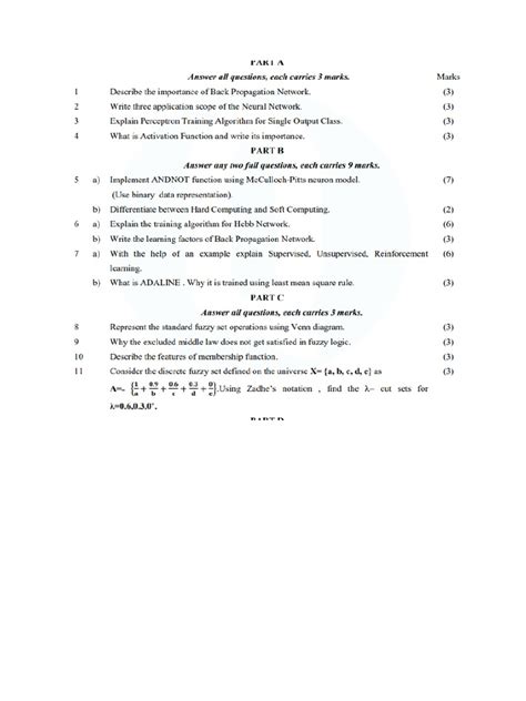 Soft Computing Theory Assignment Pdf Pdf