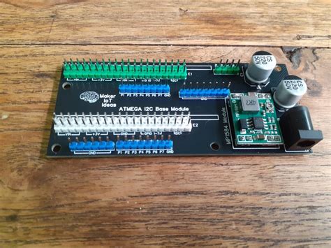 Atmega328 I2c Base Board Maker And Iot Ideas