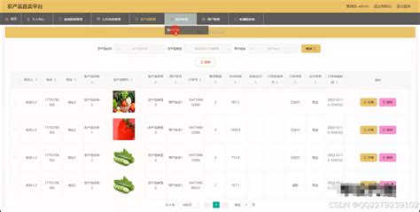 266java jsp ssm springboot农产品商城平台系统（源码 文档 开题 运行视频 讲解视频） csdn博客
