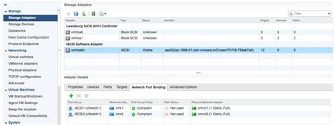 Vmware Esxi 65u2 Iscsi Multipath Configuration Not Working