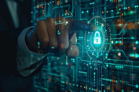 Businessman Using Ai For Cybersecurity And Privacy Concepts To Protect