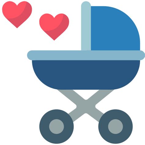 Pushchair Basic Miscellany Flat Icon