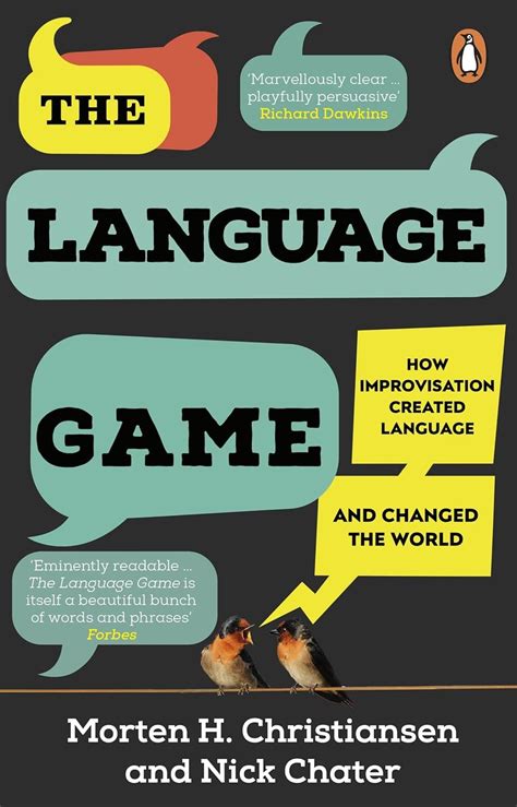 Jp The Language Game How Improvisation Created Language And