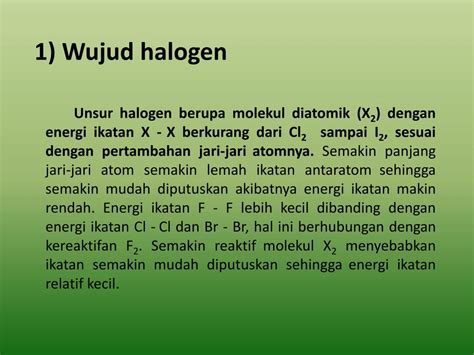 Ppt Unsur Halogen Powerpoint Presentation Free Download Id