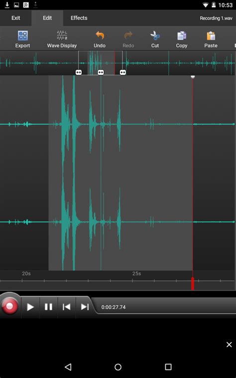 Wavepad Audio Editor Free App Su Amazon Appstore
