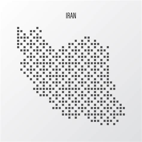 Premium Vector Iran Map