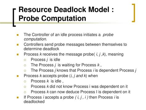 Ppt Distributed Deadlock Detection Powerpoint Presentation Free