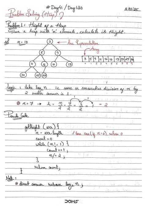 Day41 120daysofdsa 120daysofdsa Heap Priorityqueue Problemsolving Abhishek Kumar Singh