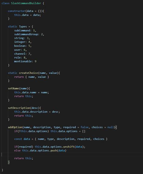 Slash Command Builder Issue Discordjs Discord Js GitHub