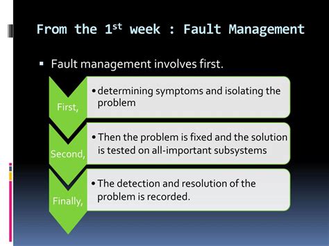 Ppt Fault Management Powerpoint Presentation Free Download Id 3738304
