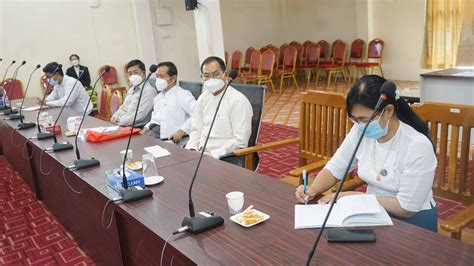 တနင်္သာရီတိုင်းဒေသကြီးဝန်ကြီးချုပ်ဦးမြတ်ကို ထားဝယ်တက္ကသိုလ်ဓမ္မာရုံ