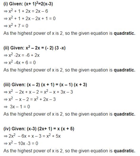 Mathematics Formula For Class 10