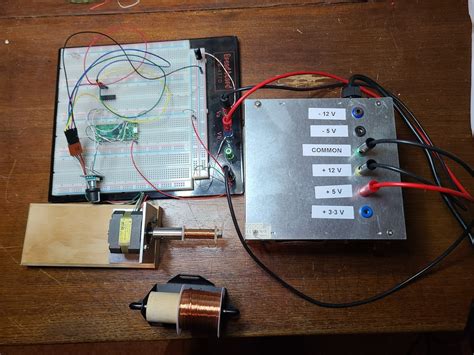 Raspberry Pi Pico Controlled Coil Winder Macedon Ranges Amateur Radio