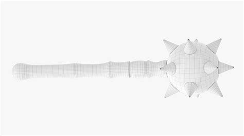 Spiked Ball Mace Medieval 3d Model Cgtrader