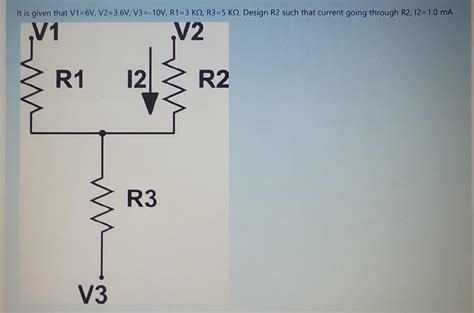 Solved It Is Given That V V V V V V R Chegg Com