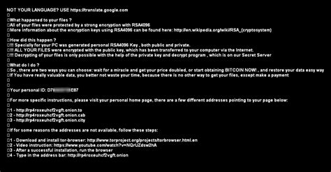 Remove Ransomware With Crypt Extension Protection Manual How To Technology And PC Security