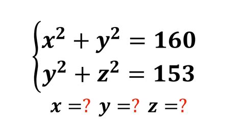解方程,两个方程式,三个未知数 Youtube 解方程,两个方程式,三个未知数 Youtube