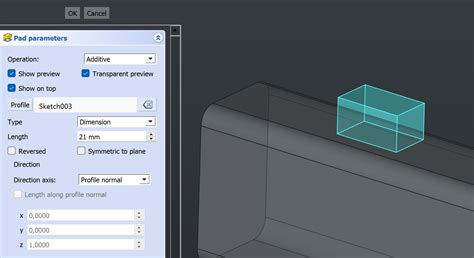 [feature request] partdesign preview of features in 3d view · issue