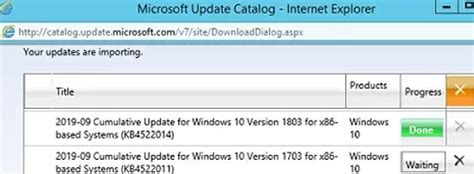 How To Manually Import Add Update Into Wsus From Microsoft Update