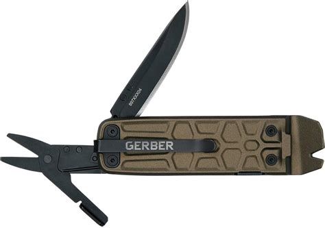Gerber Multi Tool Mit 7 Funktionen Messer Mit Glatter Klinge Und
