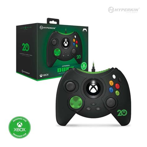 Hyperkin Duke Wired Controller Xbox 20th Anniversary Limited Edition