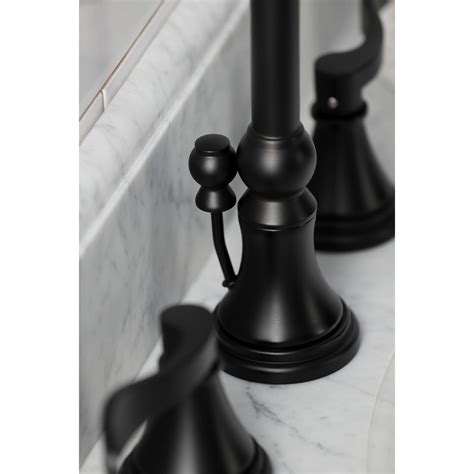 Nufrench Ks2980dfl Two Handle 3 Hole Deck Mount Widespread Bathroom