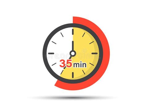 60 Minutes On Stopwatch Icon In Flat Style Clock Face Timer Vector Illustration On Isolated