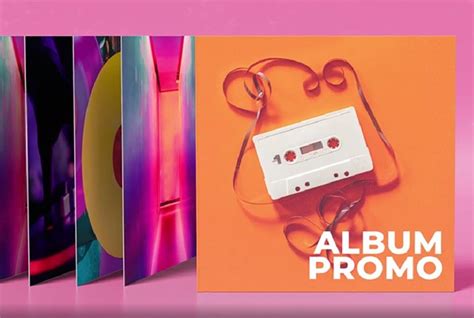 دانلود پروژه افتر افکت موکاپ آلبوم های سه بعدی