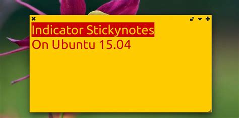 Install Indicator Stickynotes On Ubuntu Ubuntu And Derivatives