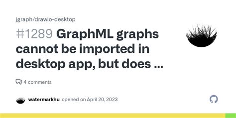 GraphML Graphs Cannot Be Imported In Desktop App But Does In Online Version Issue