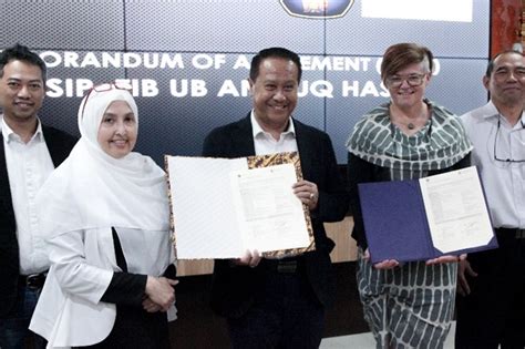Fib Ub Extends The Collaboration In Double Degree Program With Uq Fcs