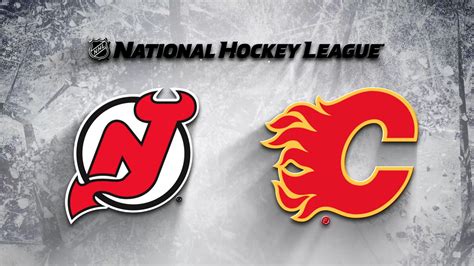 Calgary Flames Vs New Jersey Devils