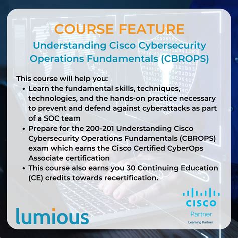 Cisco Cybersecurity Operations Fundamentals V1 0 Lumious Posted On The Topic Linkedin