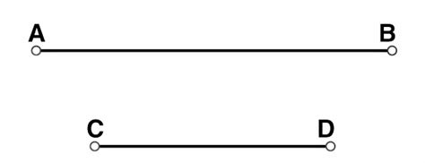 Given Ab Of Length 73 Cm And Cd Of Length 34 Cm Construct A Line