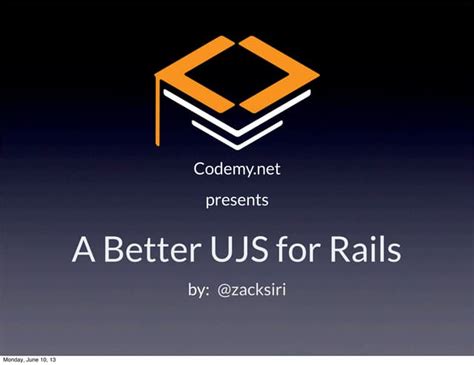 A Better Ujs For Rails Ppt