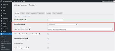 Adding Separator In User Profile Display Name Ultimate Member