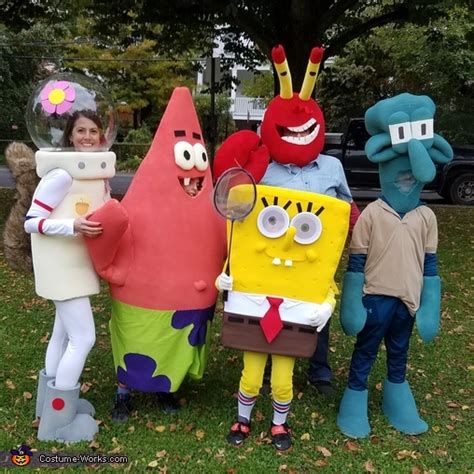 Spongebob Squarepants And The Krusty Krew Costume