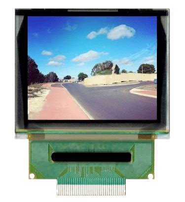 Small Industrial OLED Displays Crystal Display Systems Ltd