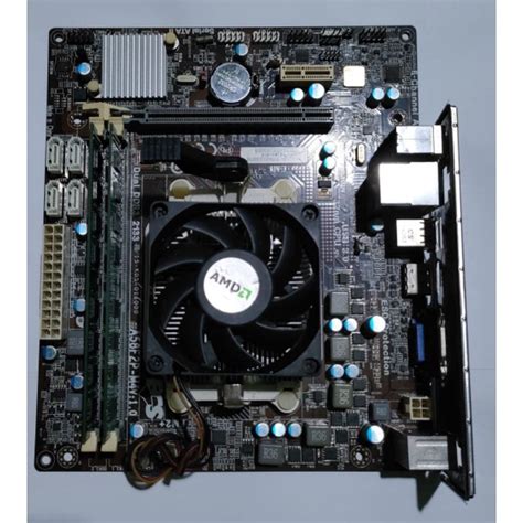 Jual Paketan Amd A8 7600 4core 6gpu Mobo Fm2 Shopee Indonesia