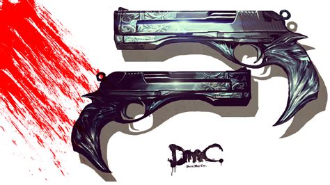 배경 화면 Devil May Cry 권총 Ebony And Ivory Devil May Cry 비디오 게임