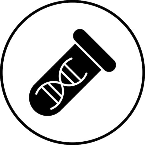 Premium Vector Genetic Testing Icon Vector Image Can Be Used For Chemotherapy