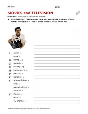 Fillable Online Cinema Speaking Part 1 Sample Answers Fax Email Print PdfFiller