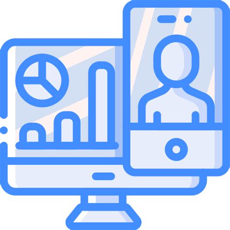 Analytics Basic Miscellany Blue Icon