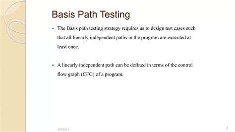 Calculation Of Cyclomatic Complexity Ppt