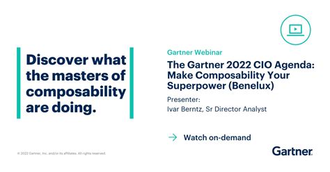 Composability Gartnersym Cio Rohan Mantri Mba