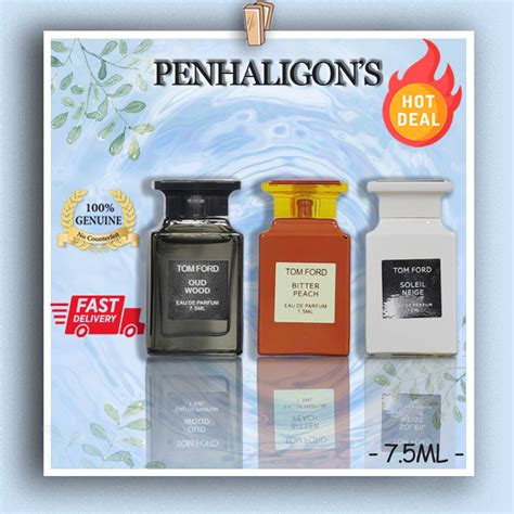 Tom Ford Mini Perfume Sample Oud Wood Soleil Neige Long Lasting Unisex